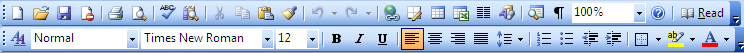 Customizing Toolbars